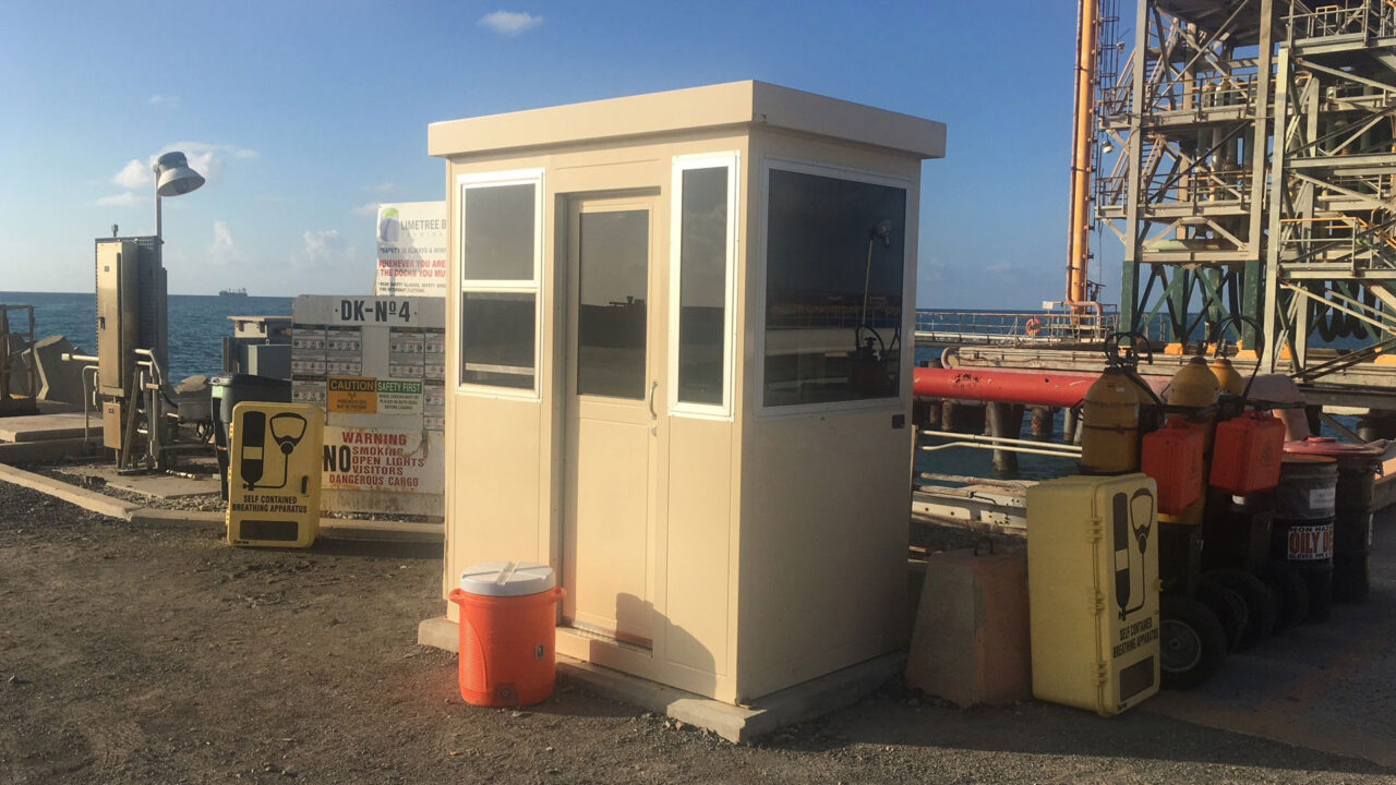 Control Booth – Portable Steel Building, Guard Booth, Security Booth ...